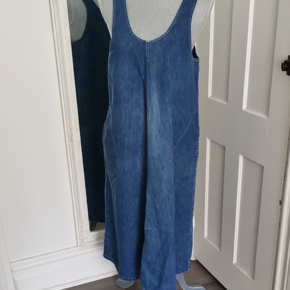 Koala Wear | Dresses | Vintage Koala Wear 7s Denim Tank Dress With ...